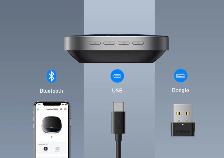 Loa Hội Nghị Bluetooth Anker PowerConf S500 - A3305 - Smart Ones
